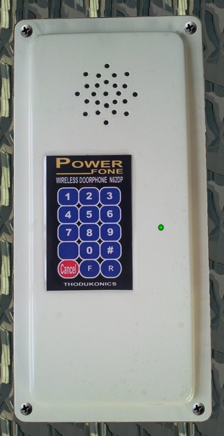 Wireless apartment doorphone system up to 1000 lines, Doorbell Door ...